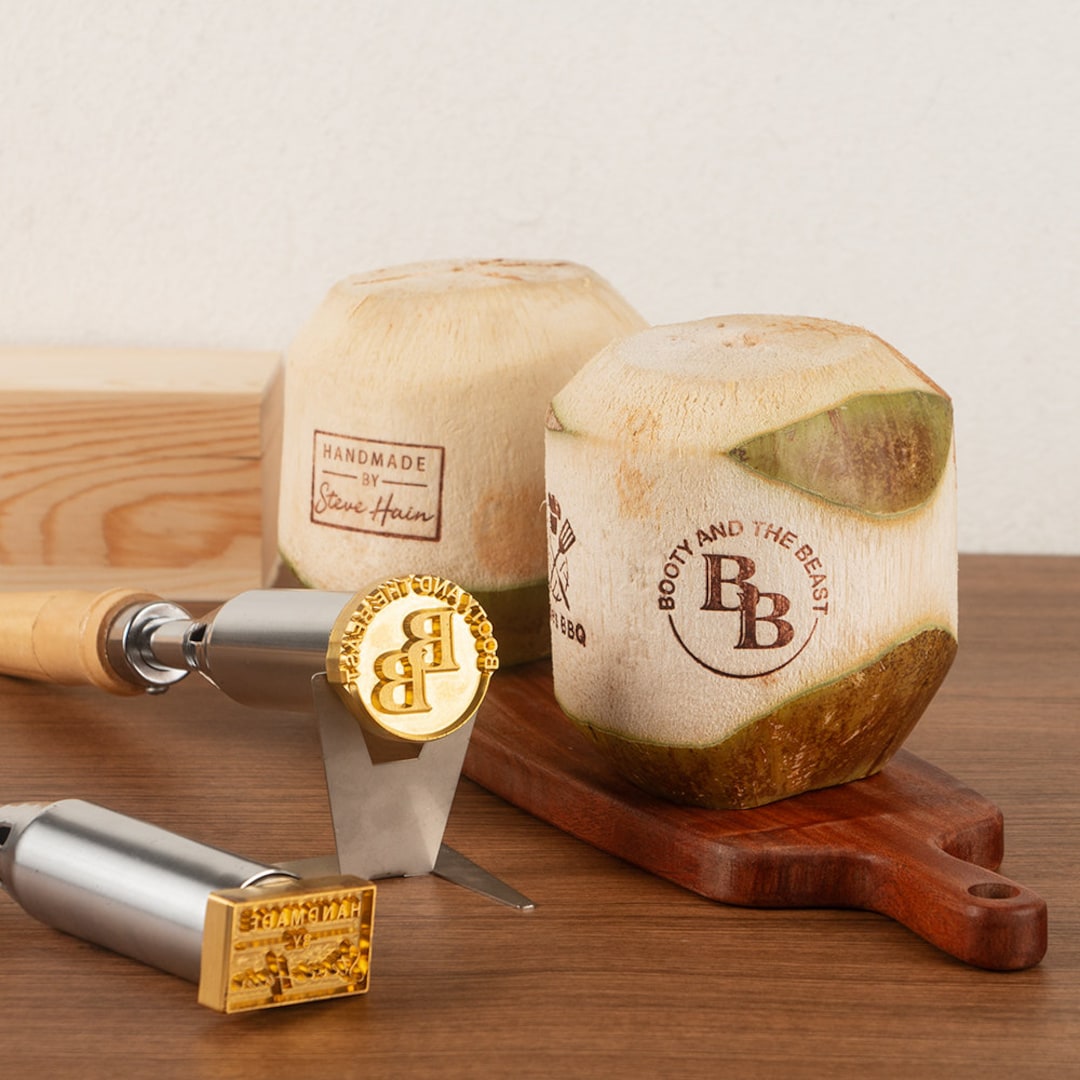 Custom Coconut Brand Iron, Coconut Branding Iron Custom, Custom Coconut ...
