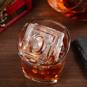 Cocktail Stamp, Bar Logo Stamp, Initials Ice Stamp,custom Ice Cube ...