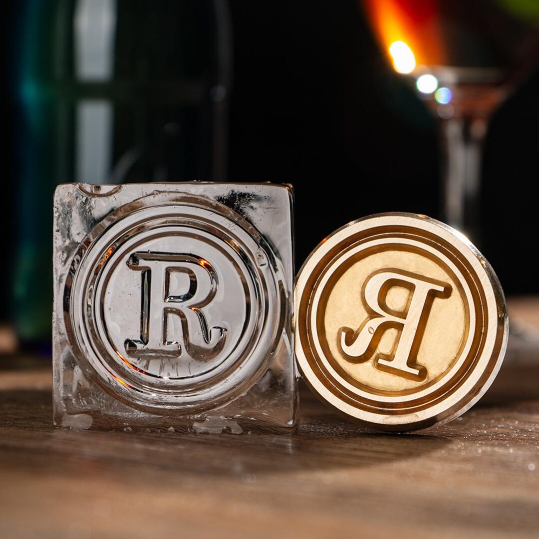 Ice Stamp Branding, Custom Ice Cube Stamp for Business, Whiskey Ice ...