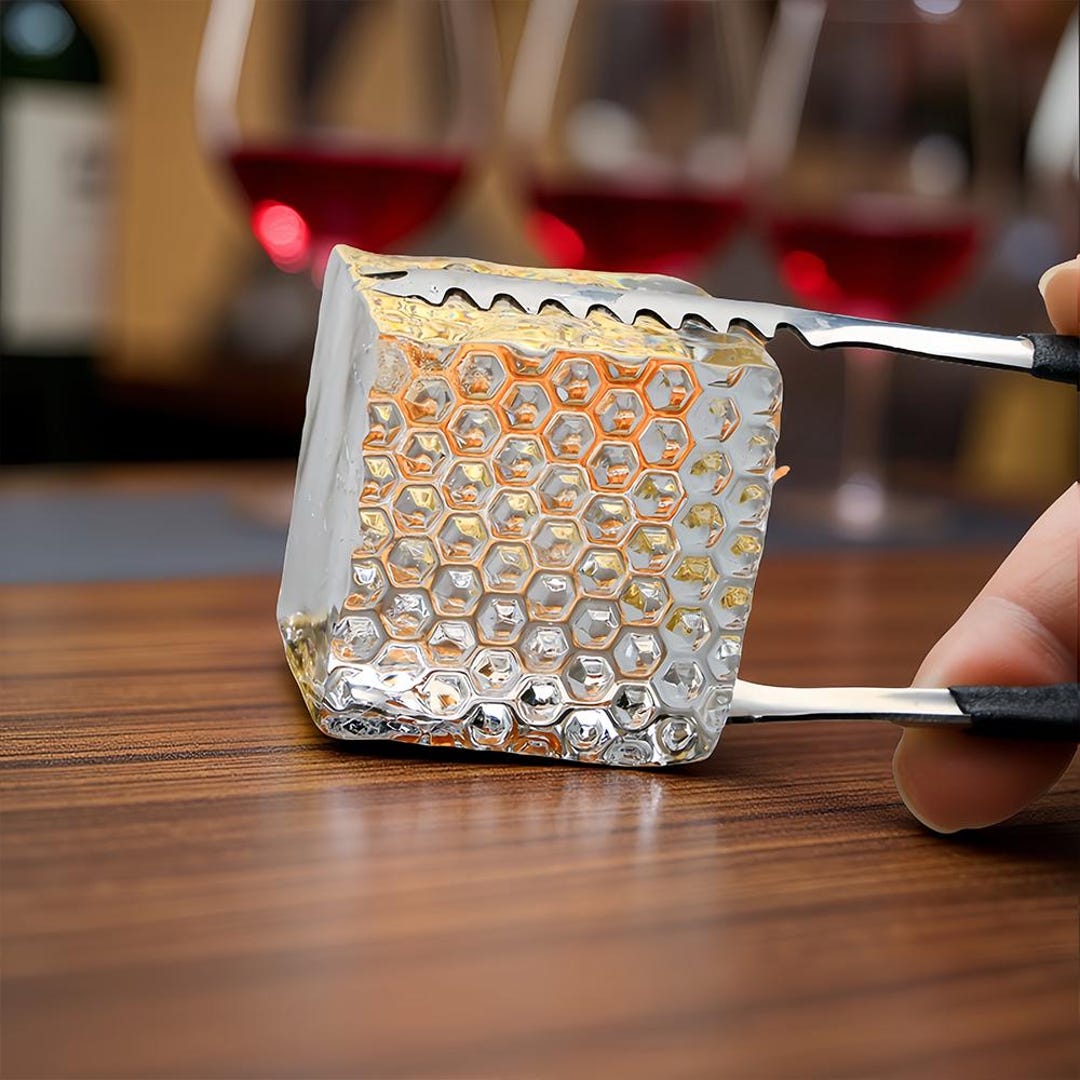 Ice Cube Plate Custom, Custom Ice Plate With Business Logo, Custom Ice ...