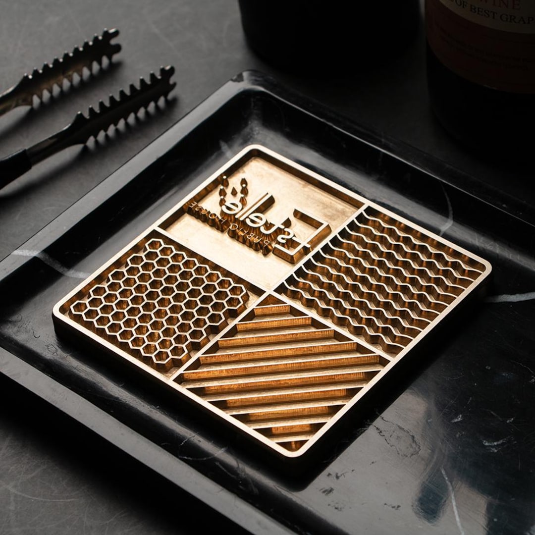 Custom Ice Plate With Business Logo, Honeycomb Design Ice Tray, Your ...