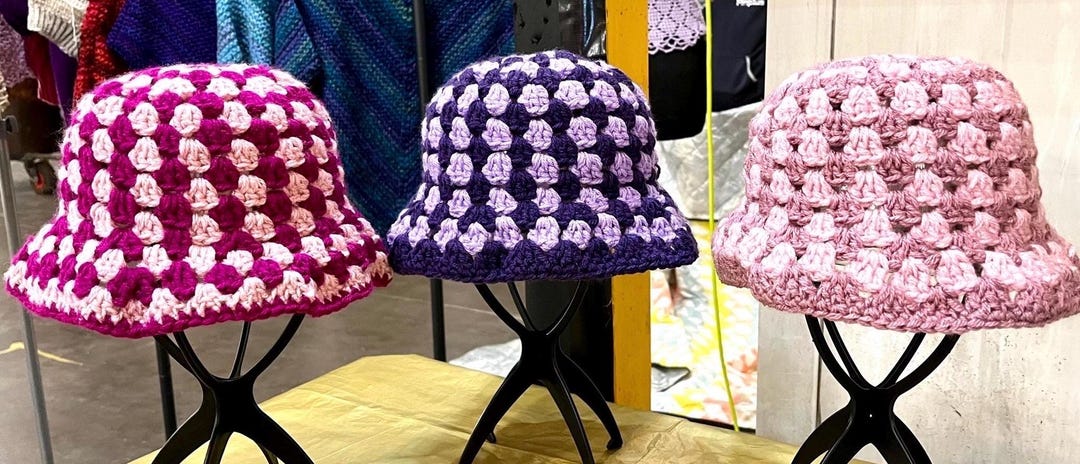 Granny Bucket Hat Summer - Etsy