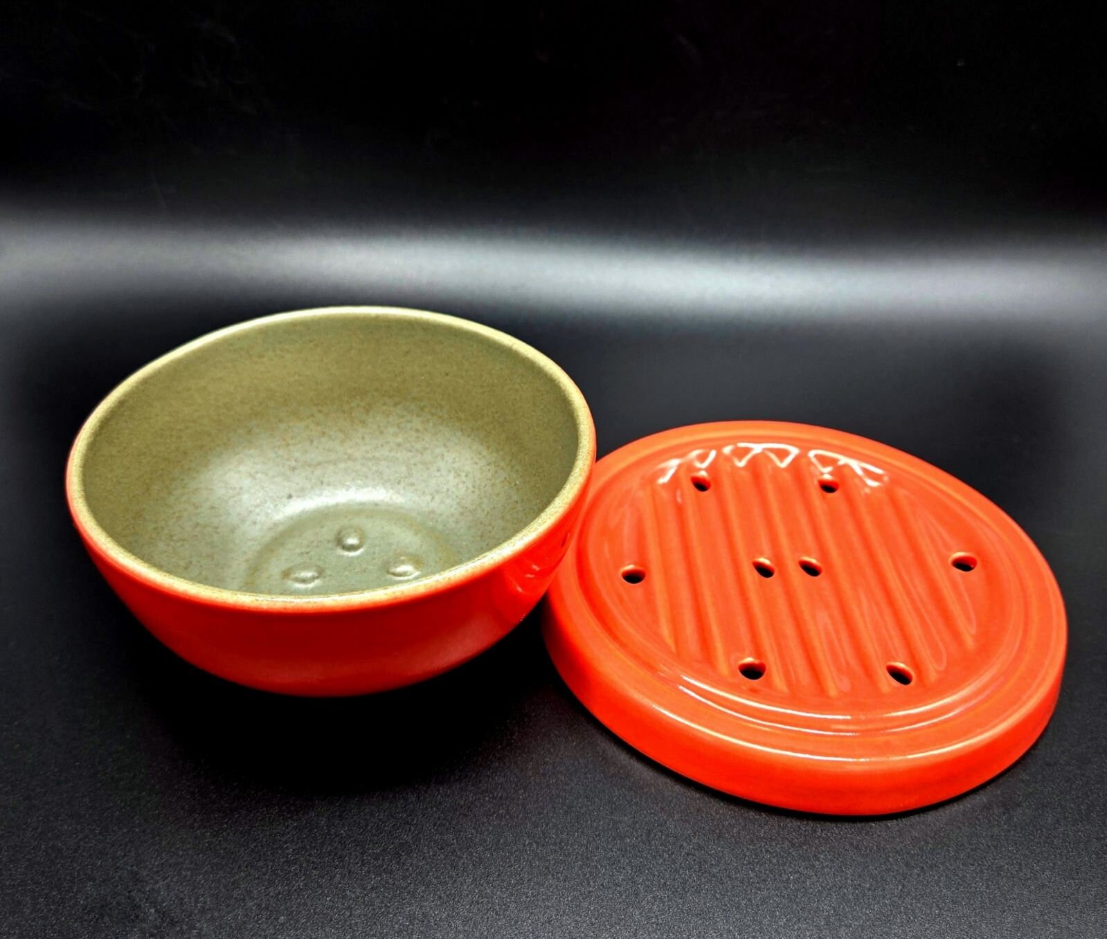 Shave Bowl W/ Puck Plate - Etsy