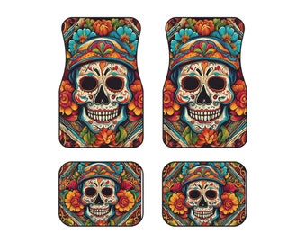 Haunting Victorian Gothic Skull Car Mats set of 4 - Etsy
