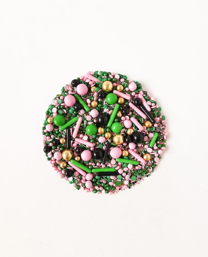 Cake Sprinkles Pink Green Black Gold Wicked Birthday Cake Halloween ...