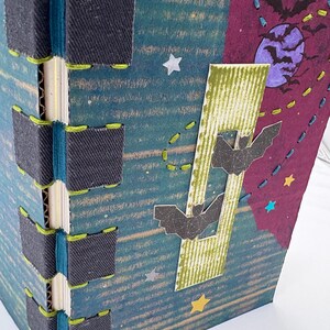 Bats— Handmade Recycled Journal/sketchbook - Etsy