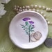 Ceramic Trinket Dish Outlander Thistle Design Gift Jewelry - Etsy