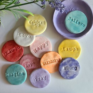 Inspirational Discs/set of 10 Inspirational Sayings/stocking Stuffer ...