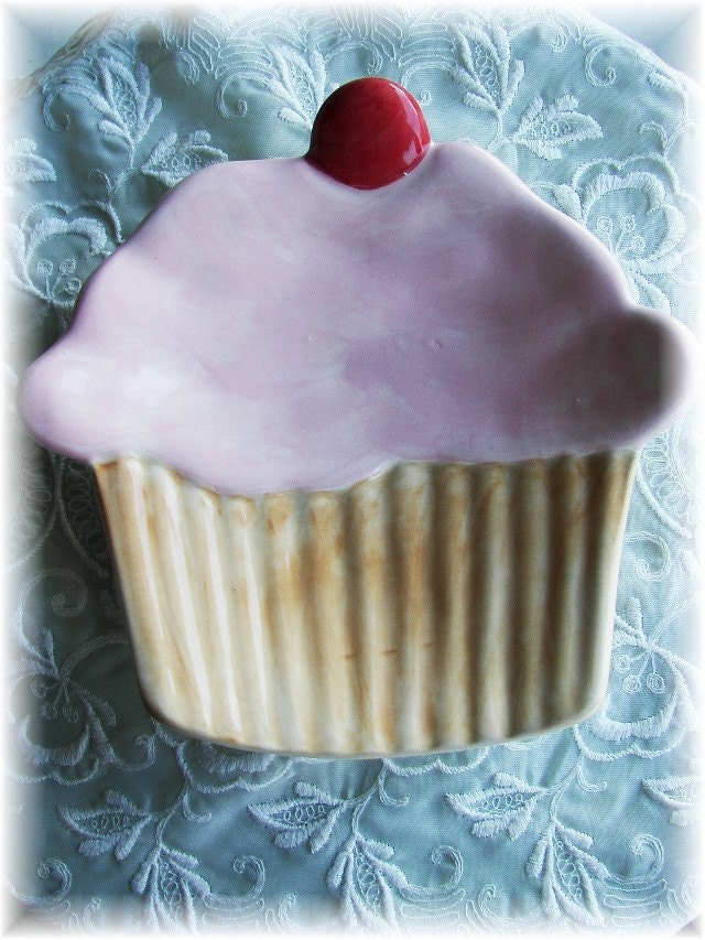 Cupcake Plate Sandwich Spoon Rest Soap Dish Children's - Etsy