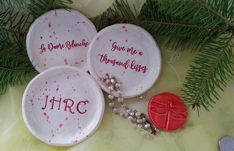 Outlander Inspired Ceramic Trinket Dish/ La Dame Blanche /give Me a ...