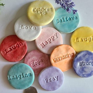 Inspirational Discs/set of 10 Inspirational Sayings/stocking Stuffer ...