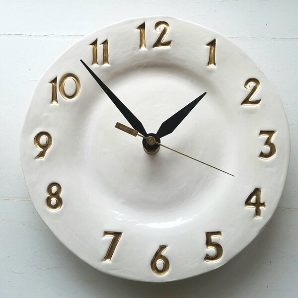 Ceramic Clock - Etsy