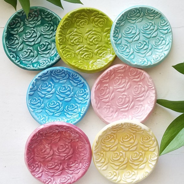 Ceramic Trinket Dish - Etsy