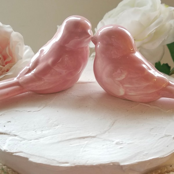 Pink Love Birds - Etsy