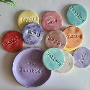 Inspirational Discs/set of 10 Inspirational Sayings/stocking Stuffer ...