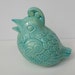 Bank Bird Bank Aqua Modern Vintage Graduation Gift Home Decor Gift ...