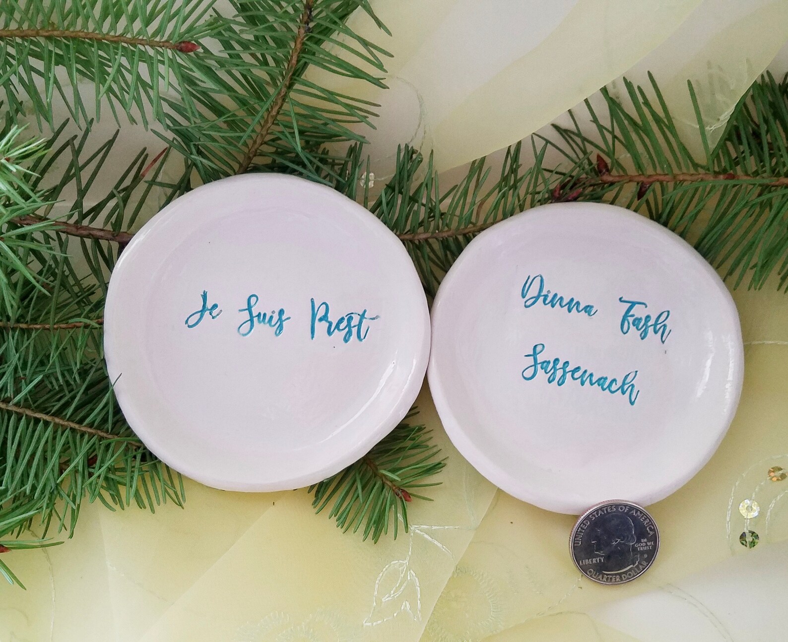 Outlander Inspired Ceramic Trinket Dish/ La Dame Blanche /give Me a ...