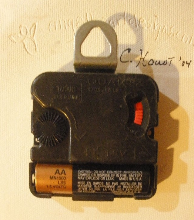 Inspirational Wall Clock Office Clock With Saying Ceramic 8" Home Decor ...