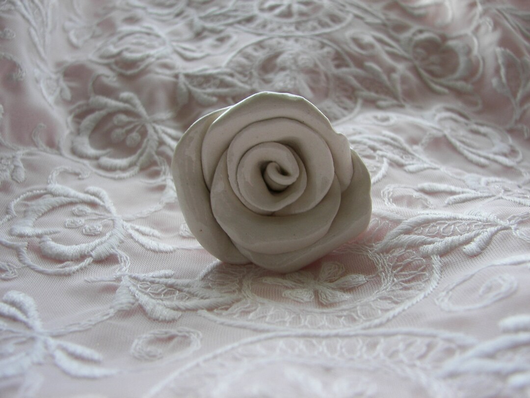 Rose Magnets/ceramic Farmhouse Style Gift/refrigerator Magnets/home ...