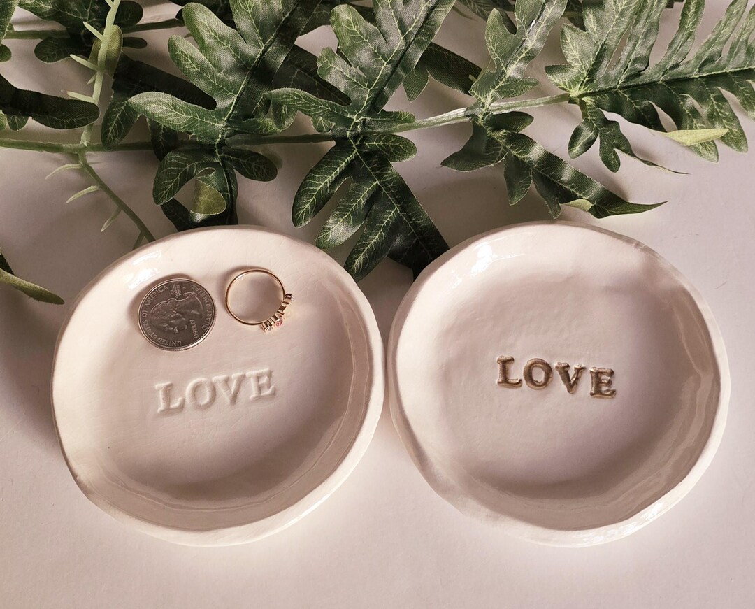 Love Dish/valentine Jewelry Storage Dish/love Gift/friendship Gift ...