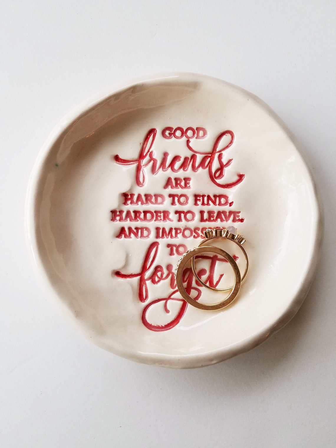 Valentine Gift Best Friend Dish Bridesmaid Gift Wedding Favor | Etsy