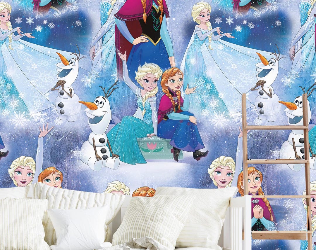 Popular Characters Elsa Frozen Theme Wallpaper, Make Sweet Touches to ...