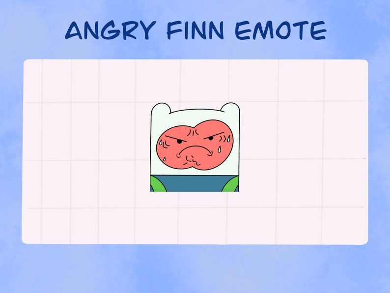 Angry Finn || Twitch Emote - Etsy