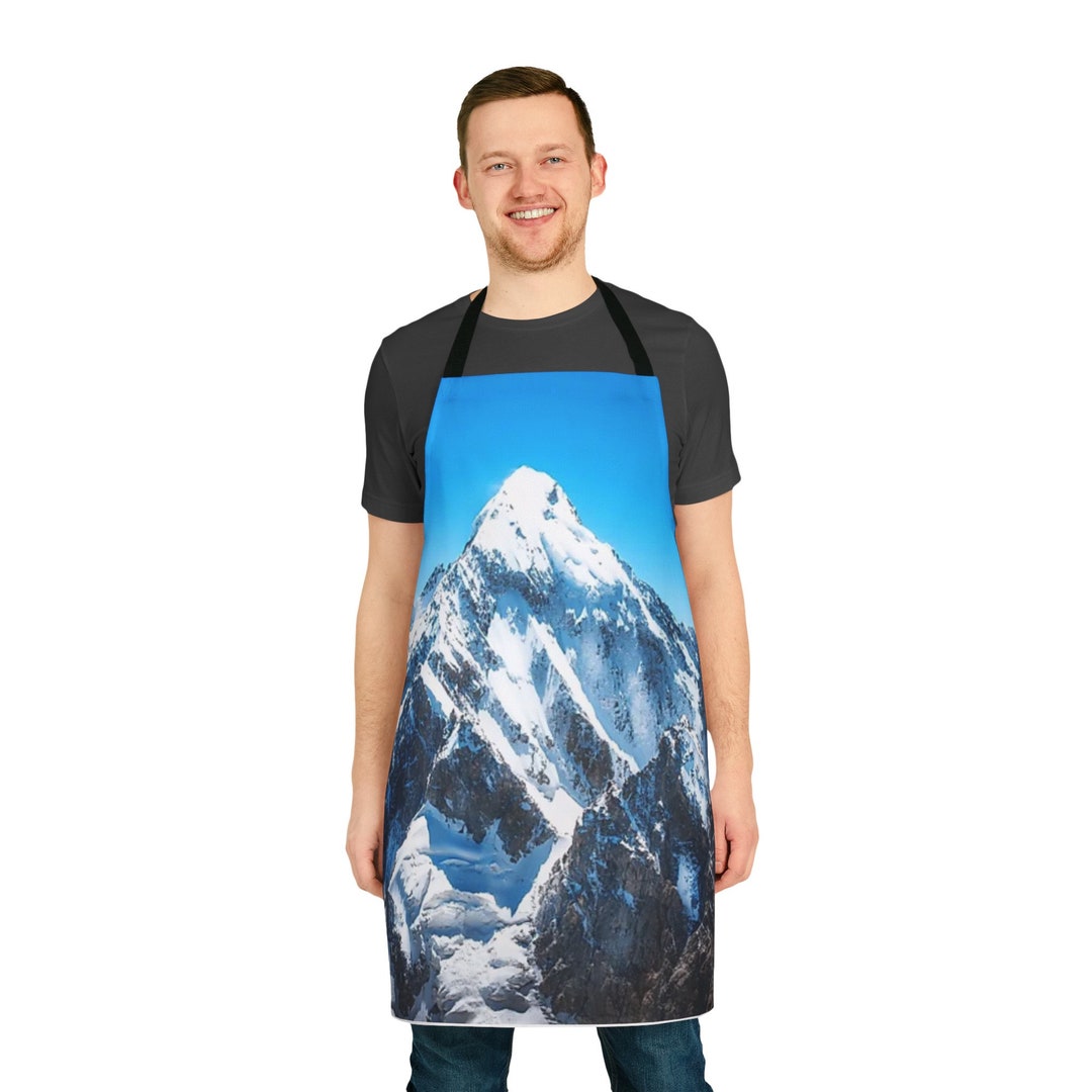 Mount Everest Artwork Styled Apron - Etsy