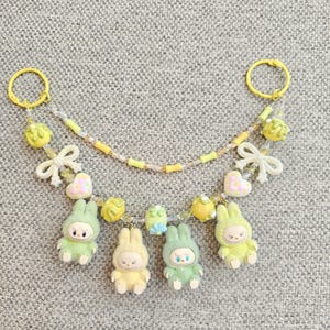 Mini Labubu Keychain, Bag Charm - Etsy
