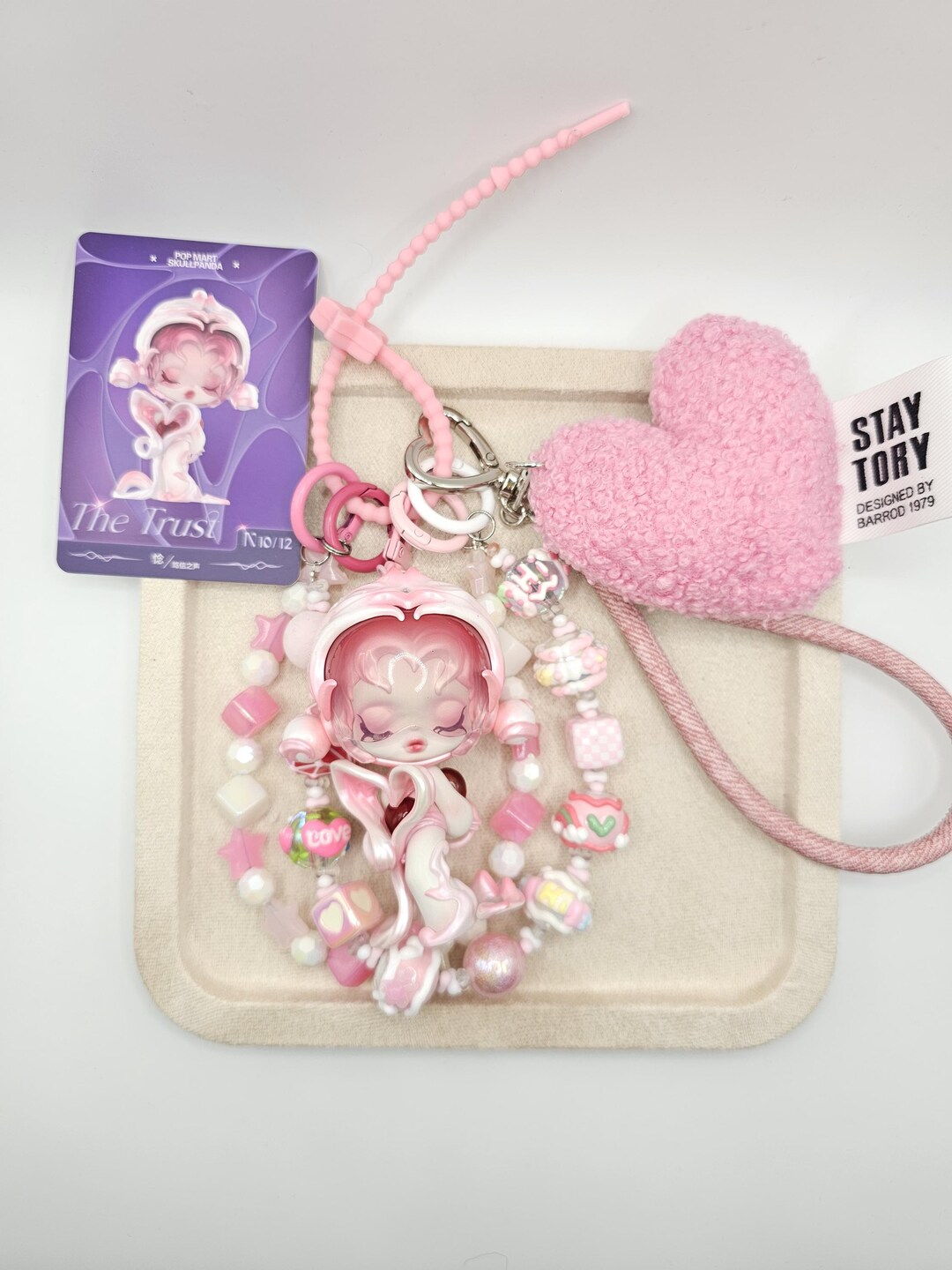 Popmart Keychains Skullpanda - Etsy