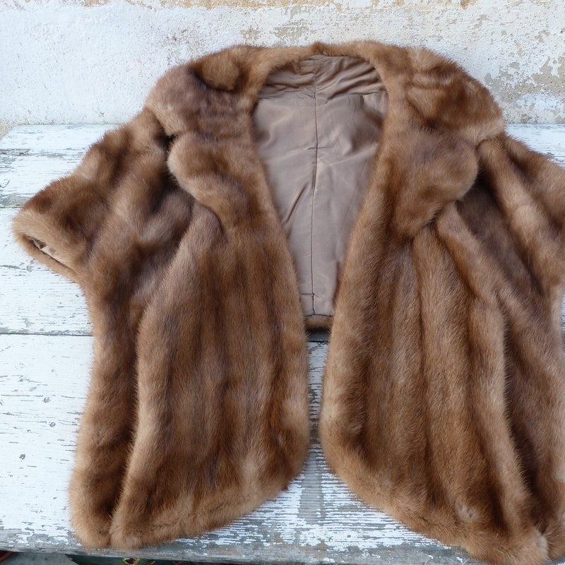 Vintage Mink Stole - Etsy