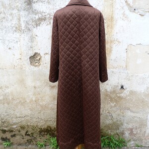 Vintage 1960/1970 French Quilted Brown Robe With Folk Trims - Etsy