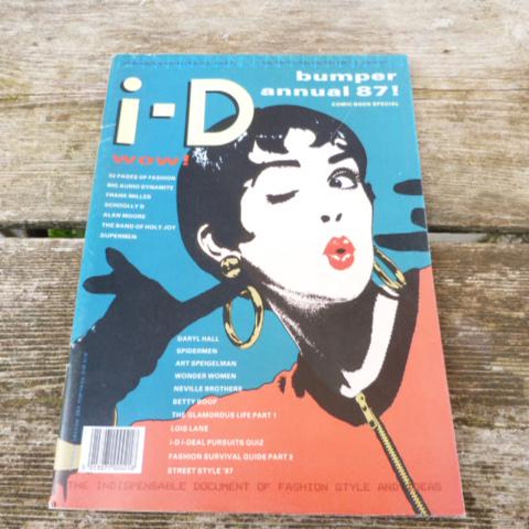 Vintage December/january 1987 ID Magazine UK Fashion and Other / Trendy ...