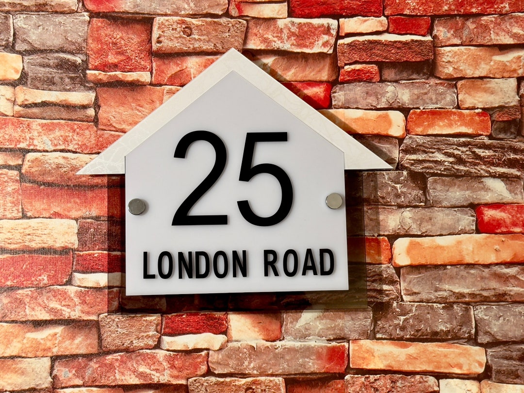 3D House Sign Sanctuary - Etsy