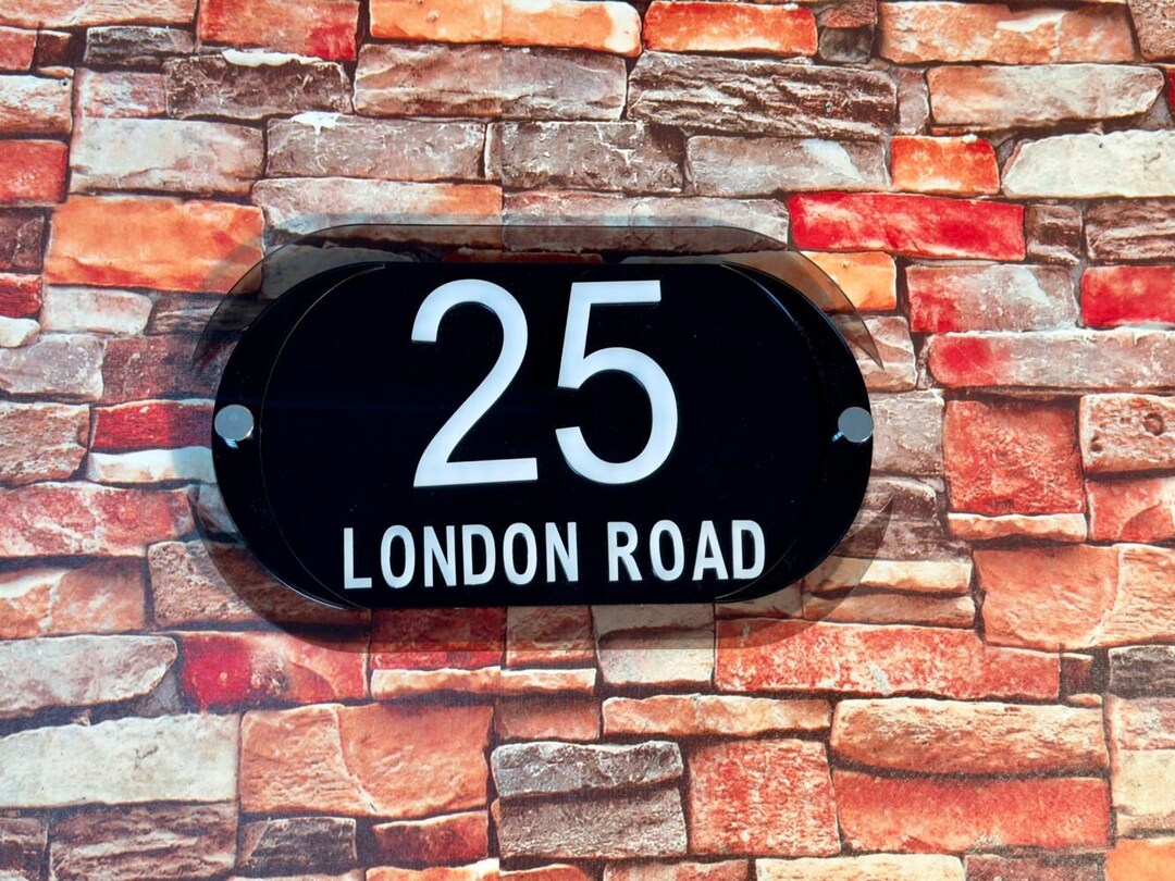 3D House Sign Eclipse - Etsy