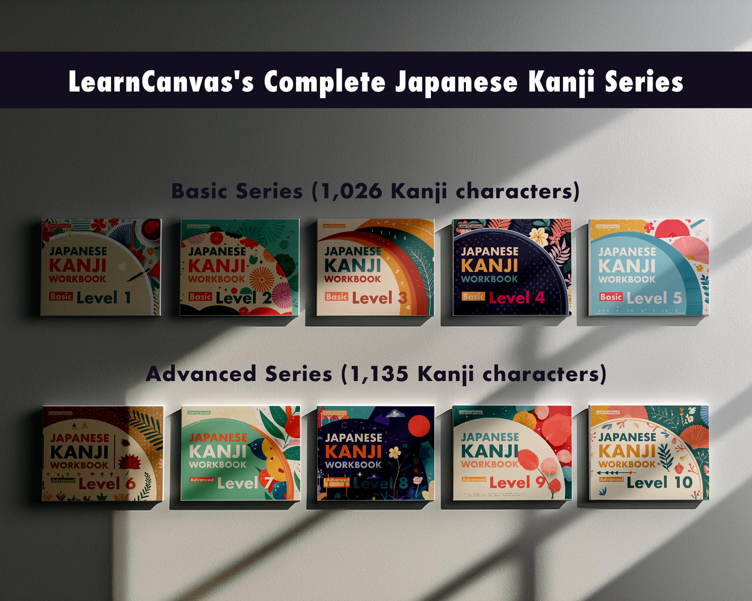 Japanese Kanji Workbook Level1 (basic) - Master Japanese With Printable ...