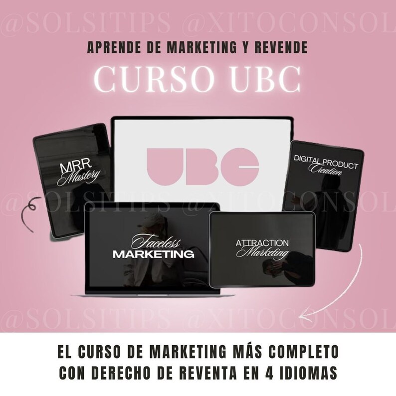 Monetize Your Networks and Acquire UBC Course in Spanish, Digital ...