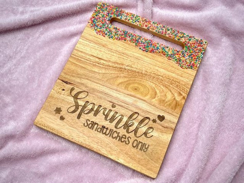 Fairy Bread Sprinkle Sandwich SVG File for Laser Engraving/cutting ...