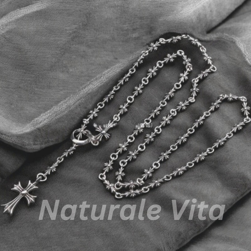 Y2k Gothic Cross Necklace - Etsy