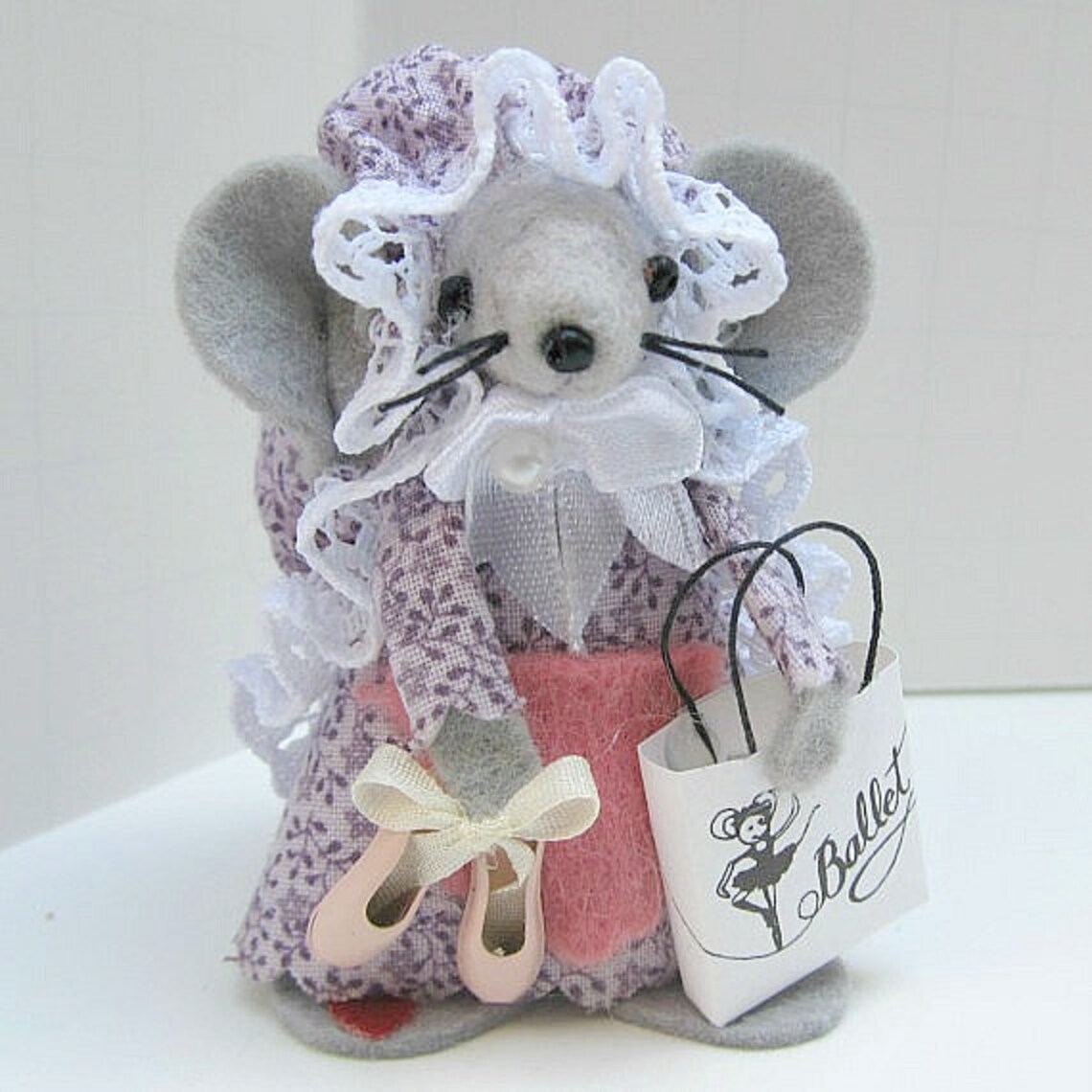 Felt Mice Ballerina Mouse Ornament Cute Dance Gift Collectible | Etsy