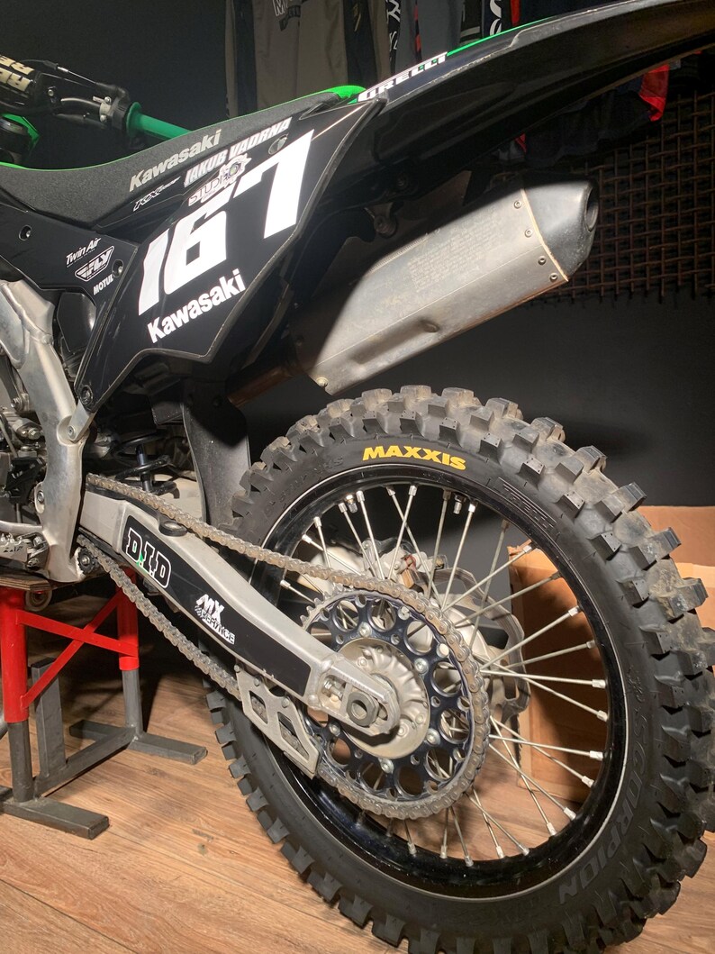 4 X MAXXIS TIRE STICKERS Decals Set Motocross Motorcycle Dirtbike ...