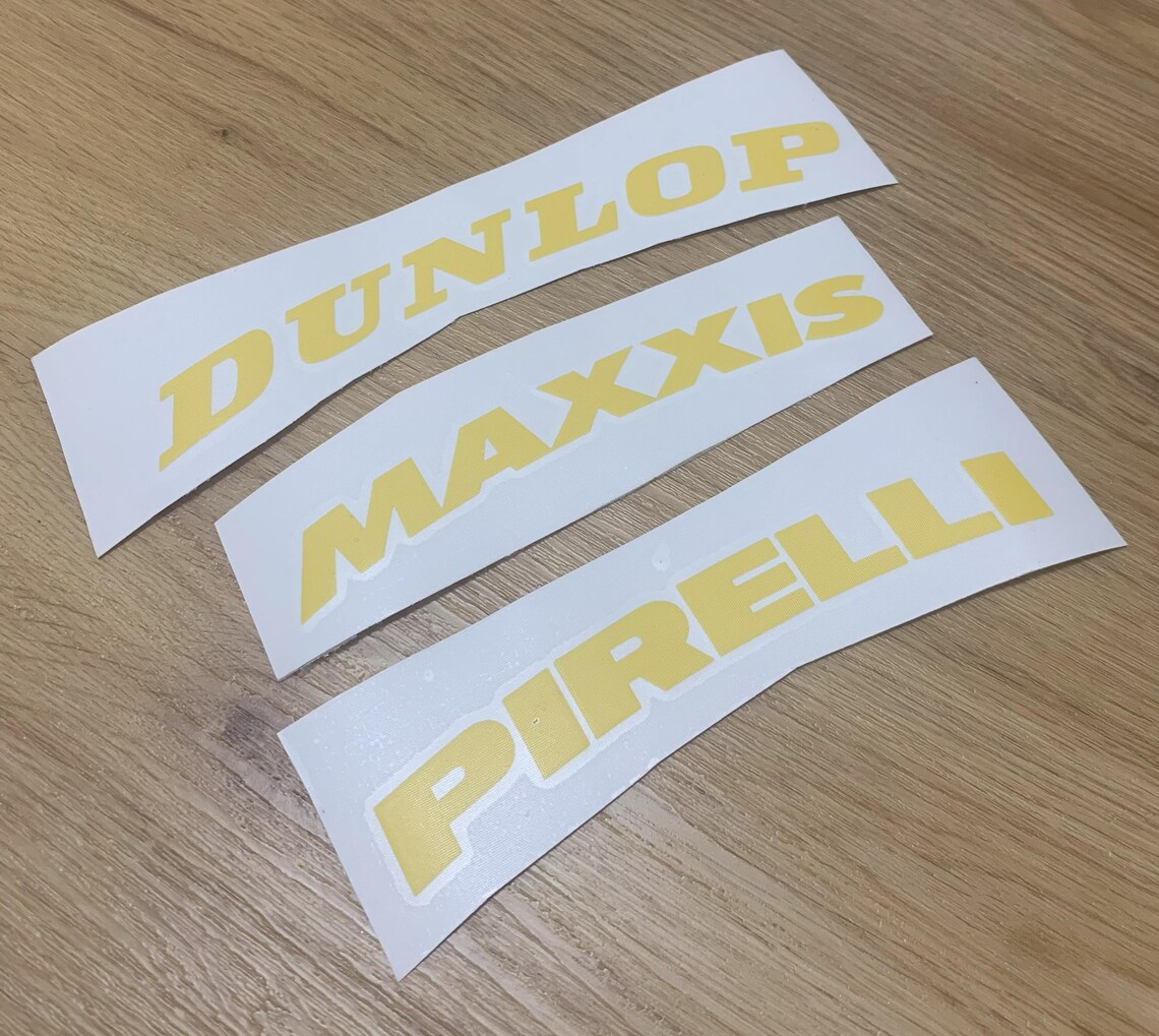 4 X MAXXIS TIRE STICKERS Decals Set Motocross Motorcycle Dirtbike ...