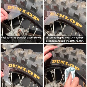 4 X MAXXIS TIRE STICKERS Decals Set Motocross Motorcycle Dirtbike ...