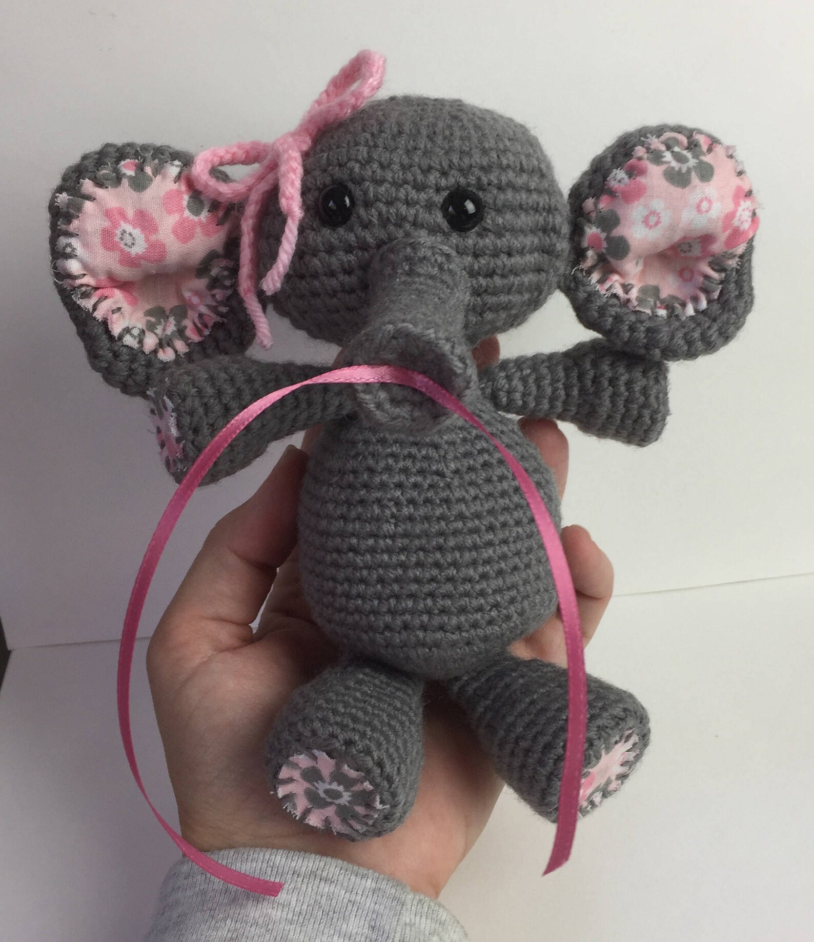 Elephant Stuffed Plush/ Toy or Pacifier/ Binky Holder Any - Etsy
