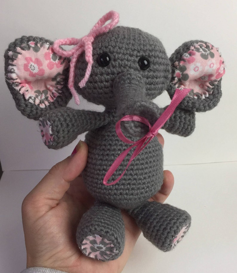 Elephant Stuffed Plush/ Toy or Pacifier/ Binky Holder Any - Etsy