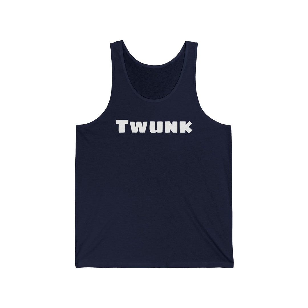 Twunk gay Pride Humor Graphic Tank - Etsy