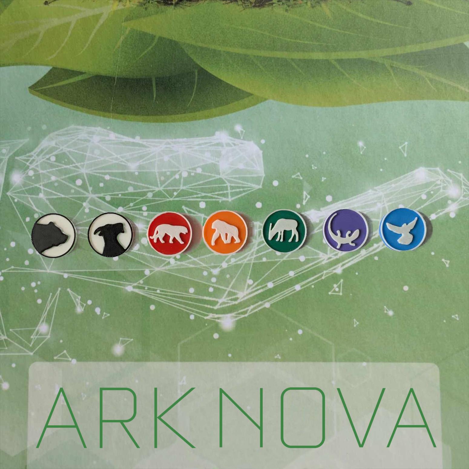 Ark Nova 3D Animal Tokens & Figurines: Customize Your Zoo! - Etsy