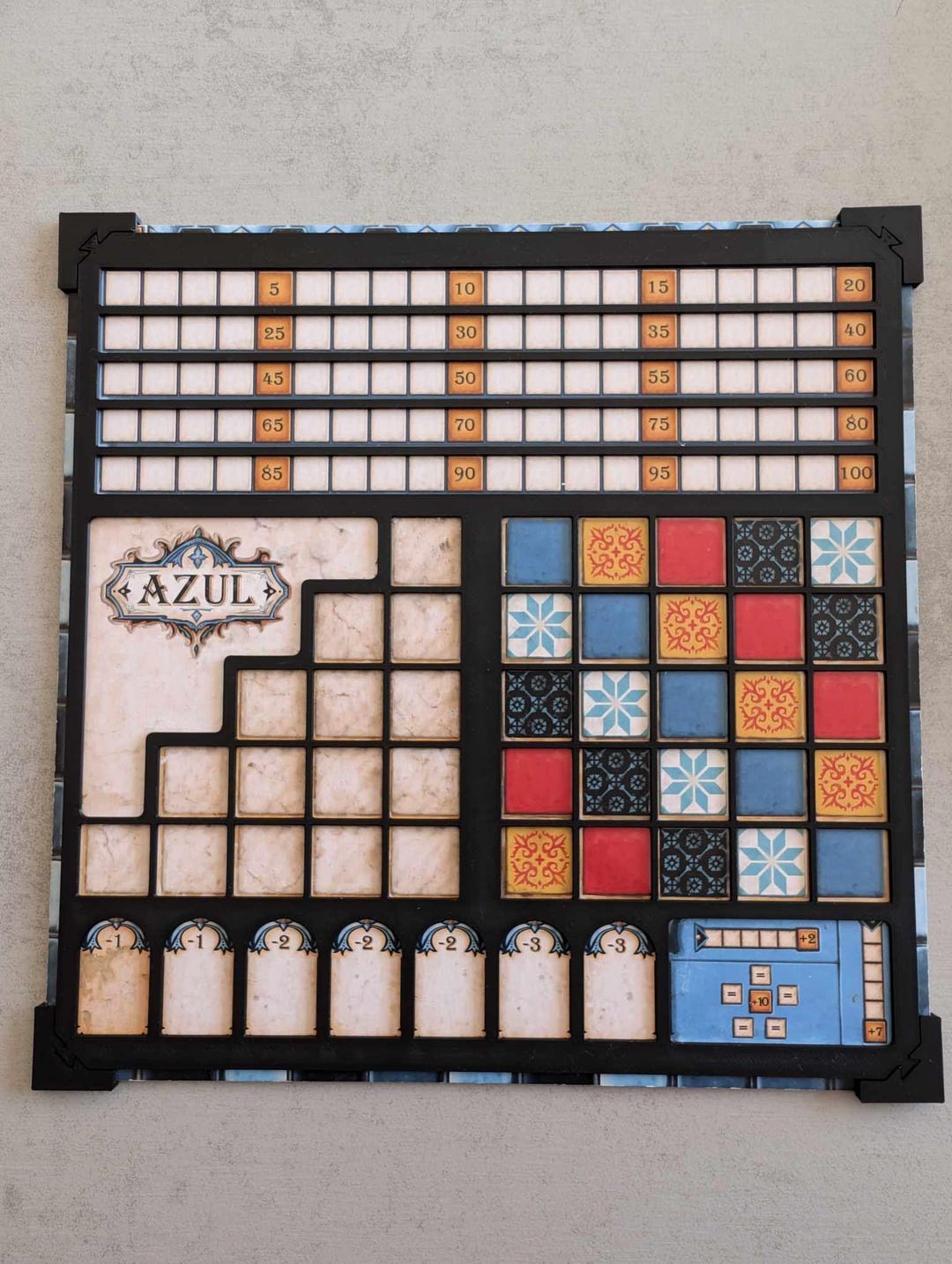 Azul 3D Game Organizer | Perfect Storage | Customizable - Etsy