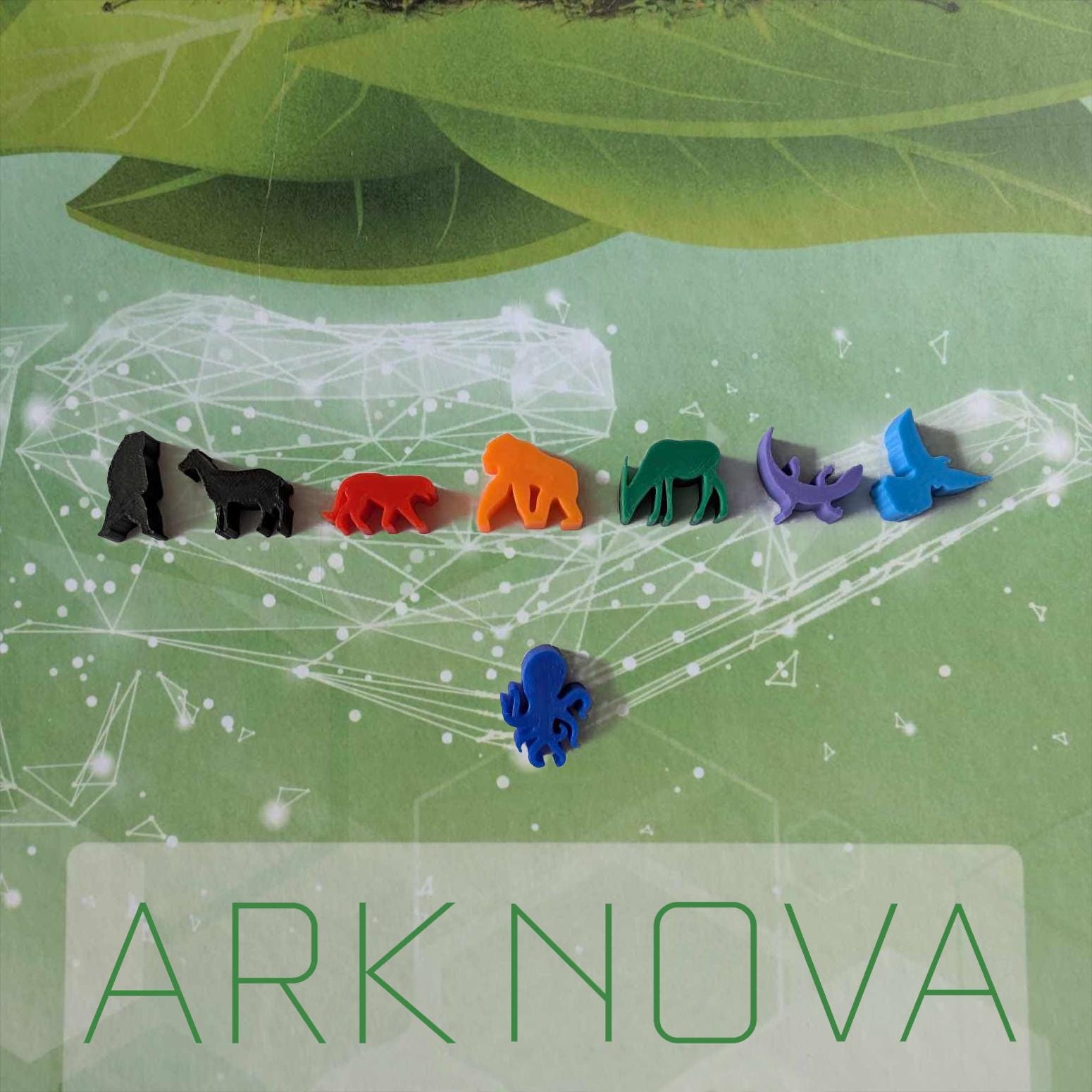 Ark Nova 3D Animal Tokens & Figurines: Customize Your Zoo! - Etsy