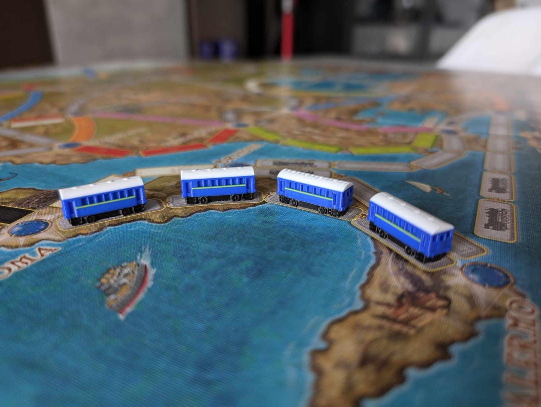 Orient Express 3D Trains ticket to Ride - Etsy